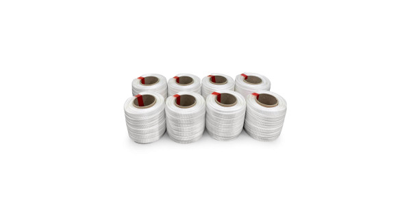 3/4" x 250' Heavy Duty Woven Cord Strapping Mini Roll 2425 lbs. Break Strength, 6" x 3" Core buy ...