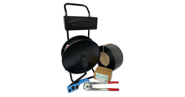 Ultimate 1/2" x 9000' Polypropylene (PP) Strapping Kit, 300 lbs. Break ...