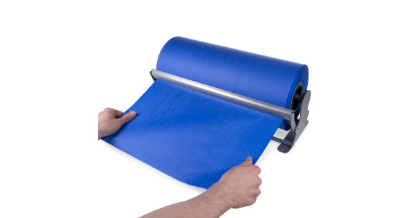 18" x 1800' SatinPack™ Tissue Paper Roll, 20 lbs., Parade Blue buy in ...